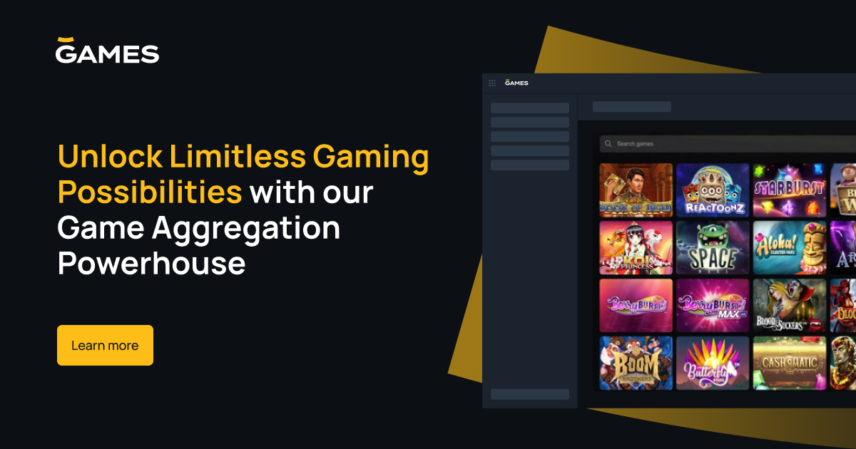 Game Aggregation Platform • Online Games API Integration • Game Content Provider • Game Aggregator