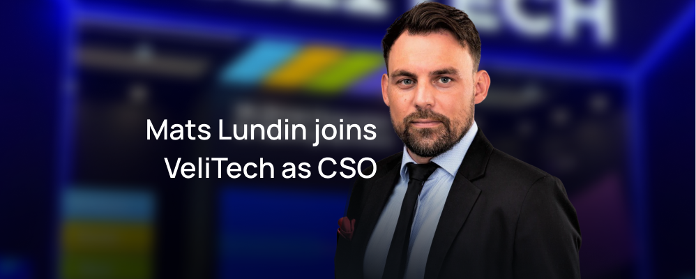 VeliTech welcomes Mats Lundin as Chief Sales Officer